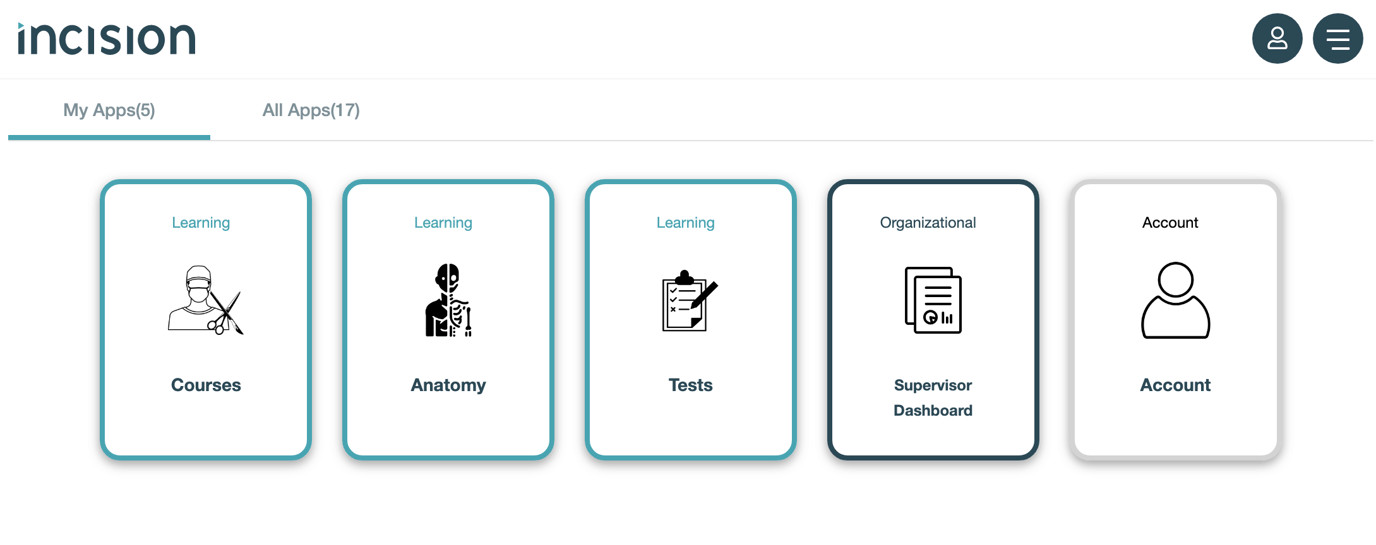 Supervisor access to Incision Academy